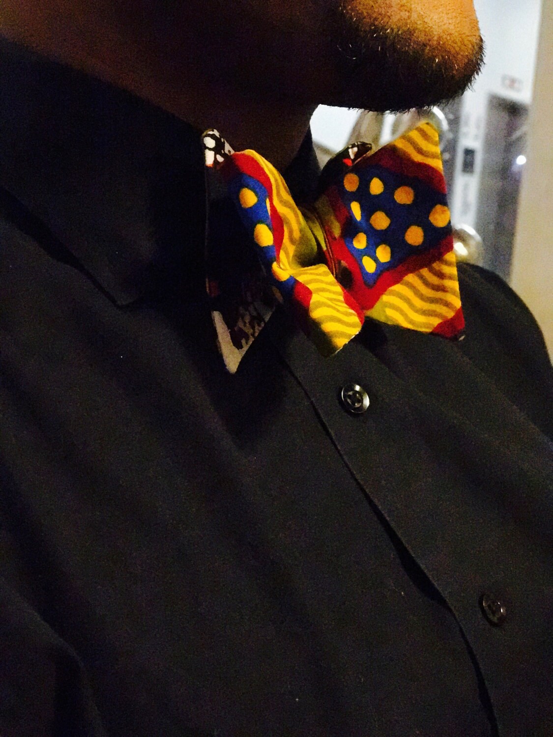 African print bow tie self-tie bow tie bow tie neck tie | Etsy