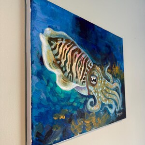 Original Cuttle Fish Painting - Etsy