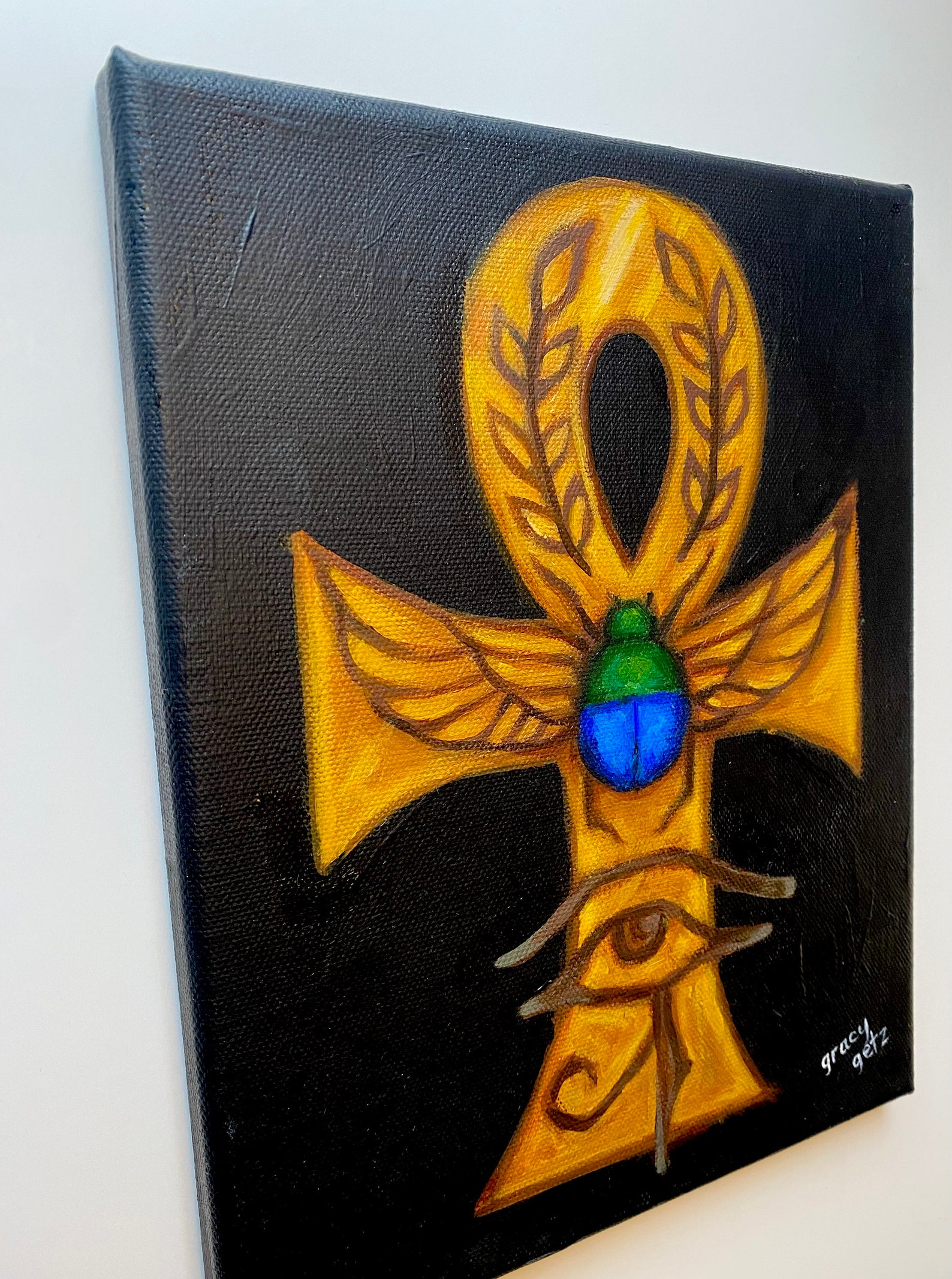 Ankh Painting - Etsy