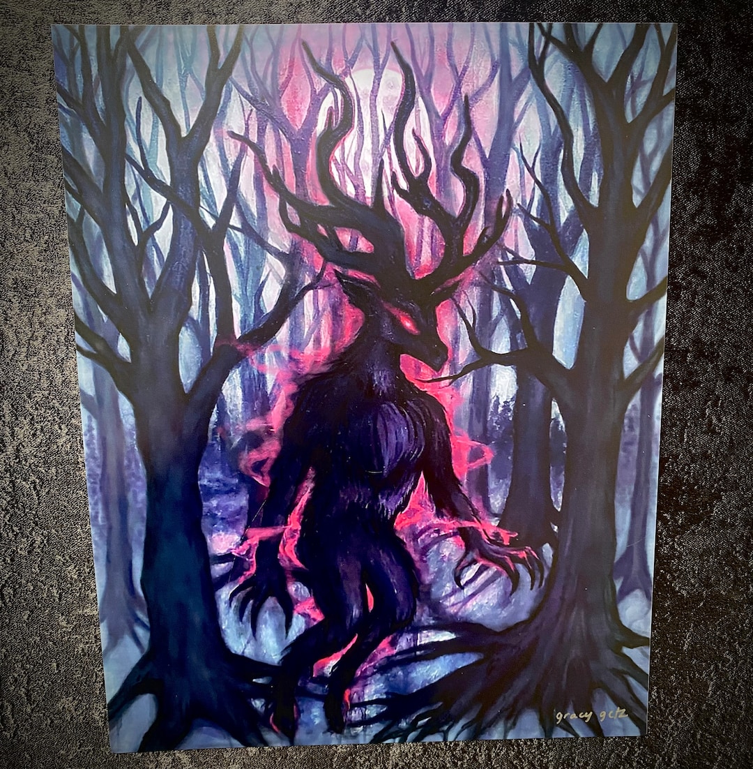 Wendigo Print - Etsy
