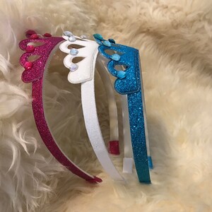Glittery Crown, Elsa Crown, Anna Crown, Snow White Crown, Cinderella ...
