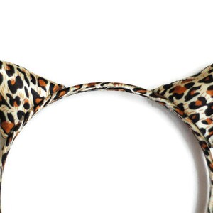 Leopard Ears Headband, Halloween Headband, Cosplay Leopard Ears ...