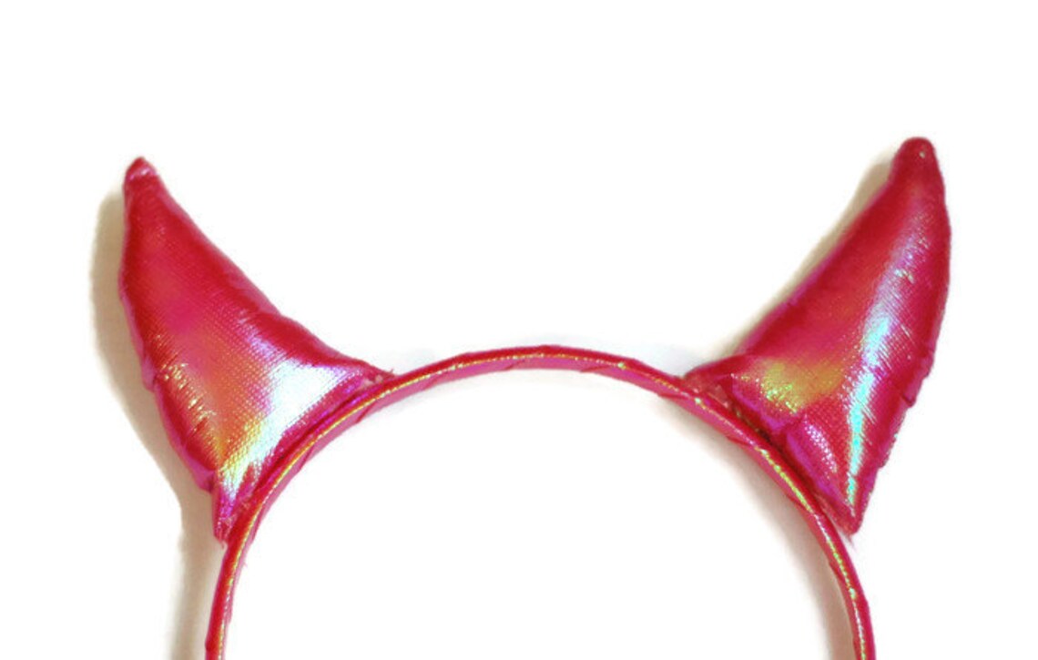 Devil Ears Headband, Cosplay Devil Ears, Devil Horns, Demon Ears, Devil ...