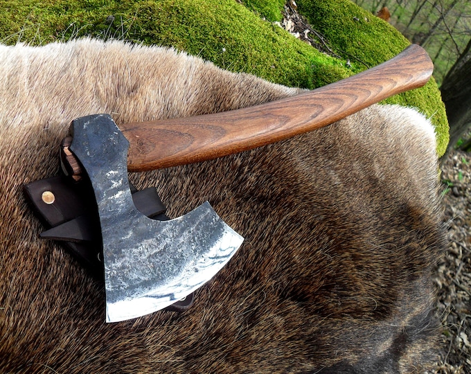 Viking Axe, Bushcraft Axe, Early Medieval Axe, Tomahawk, Hand Forged ...