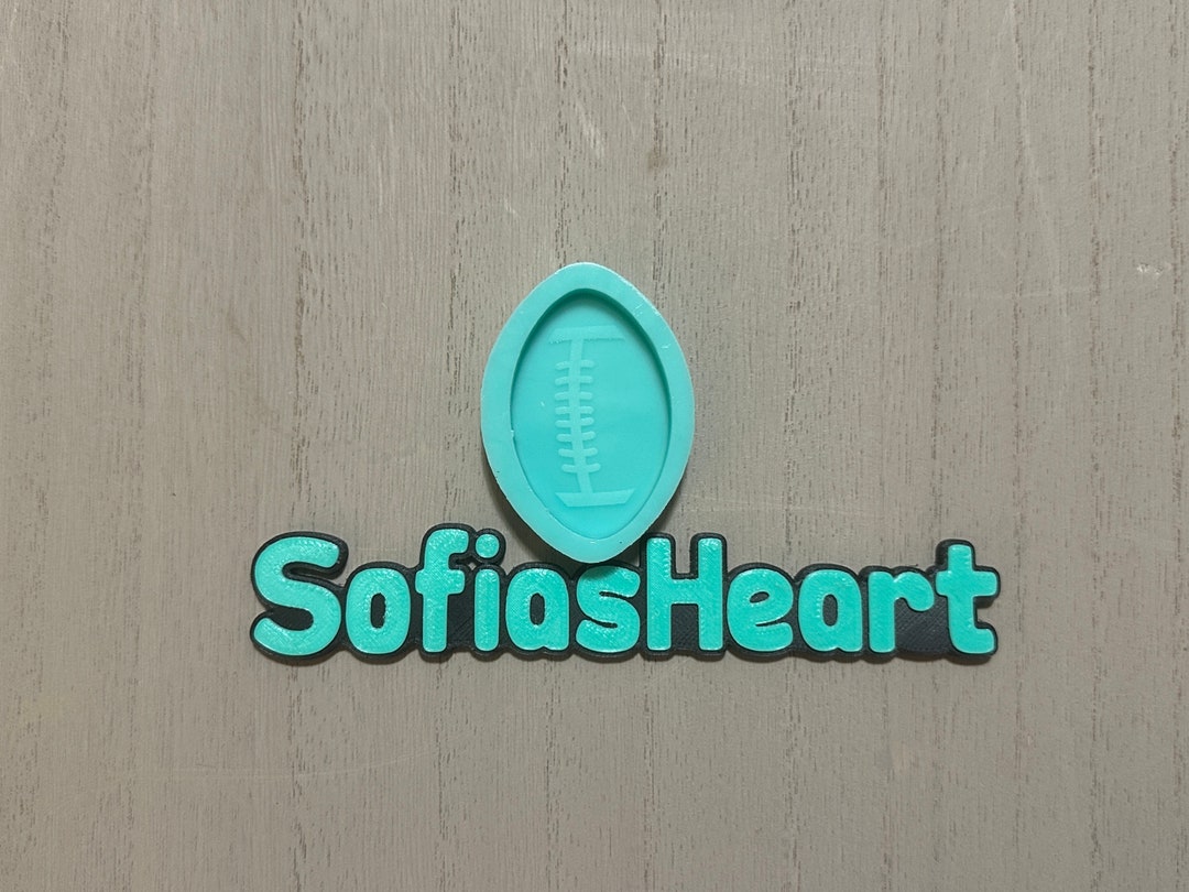 Football Silicone Mold, Sporting Silicone Mold, Silicone Mold, Silicone ...