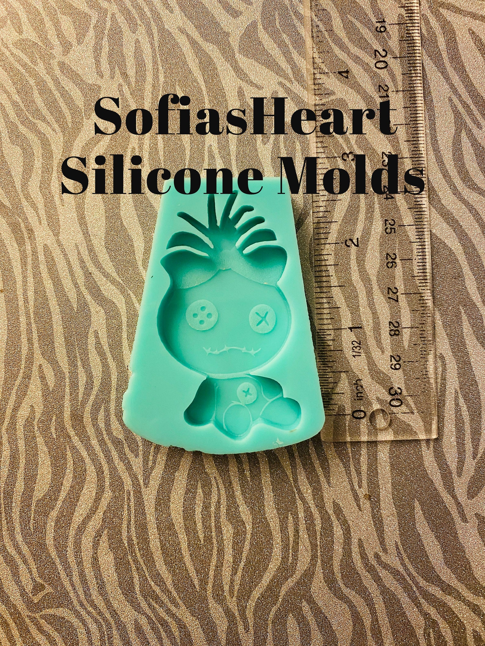 Character Engraved Silicone Mold - Etsy
