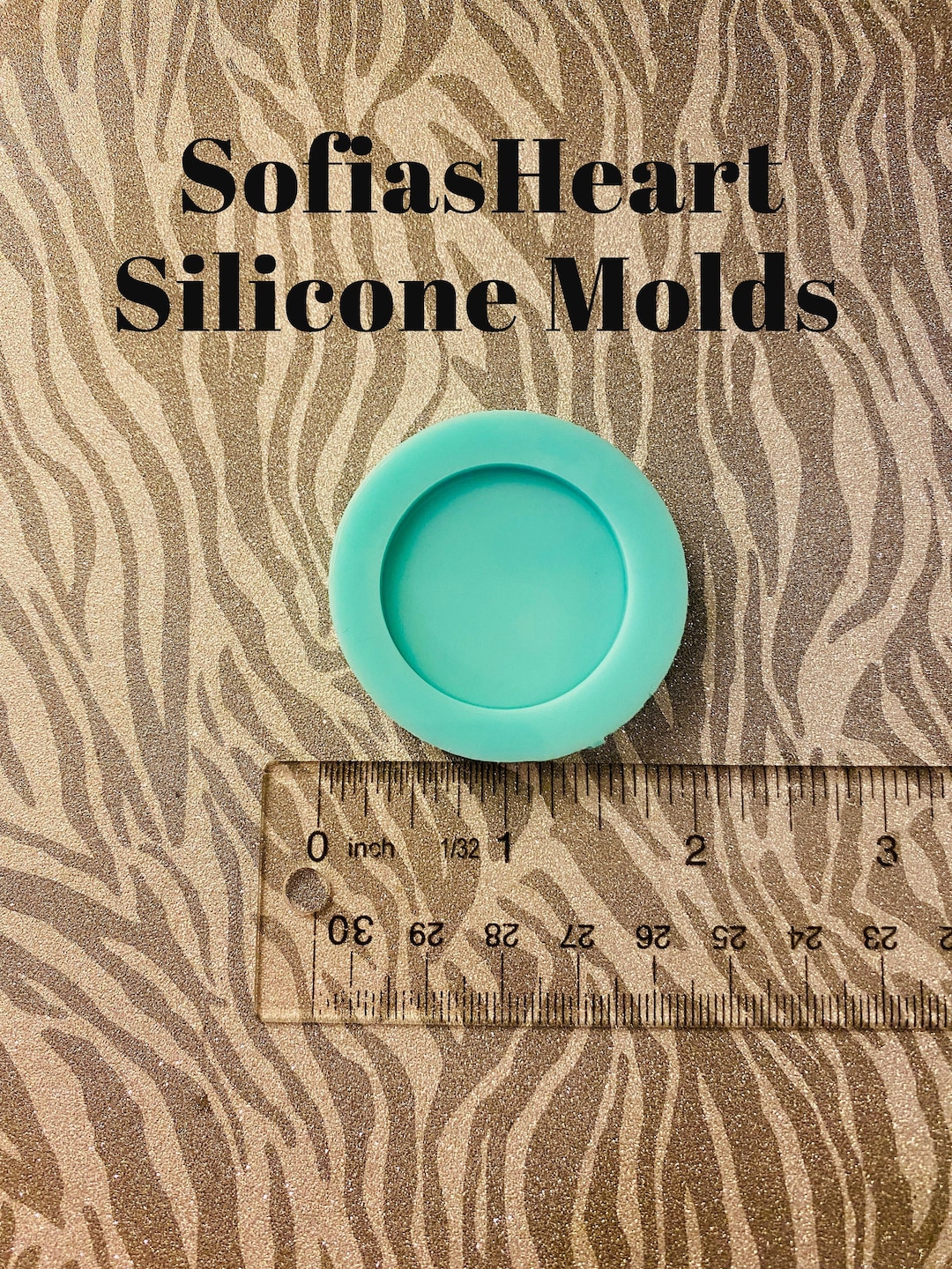 Badge Reel Circle Silicone Mold, Uv Resin Mold, Badge Reel Silicone ...