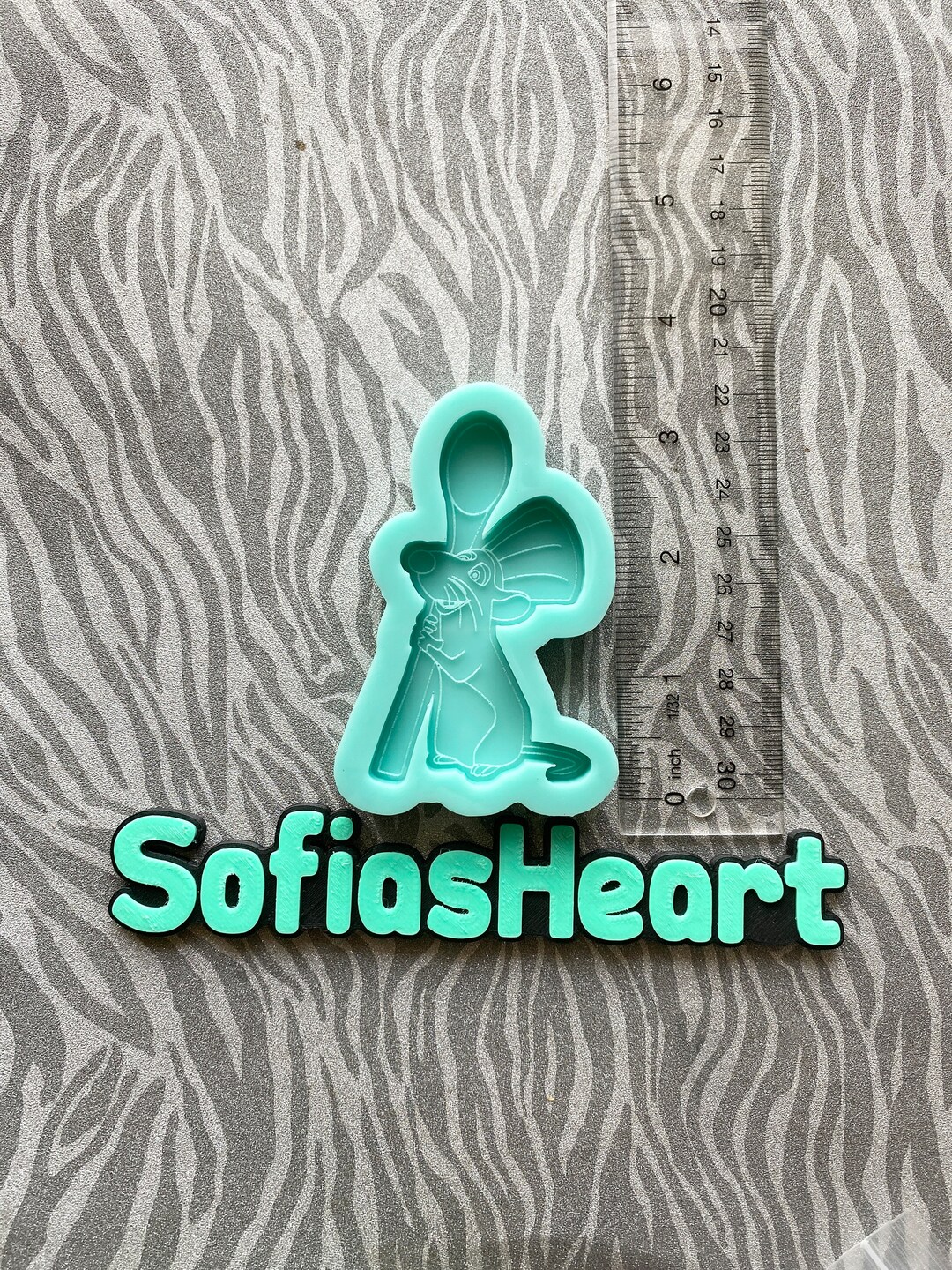 Remy Silicone Mold, Chef Remy Silicone Mold, Mouse Chef Mold, Mickey ...