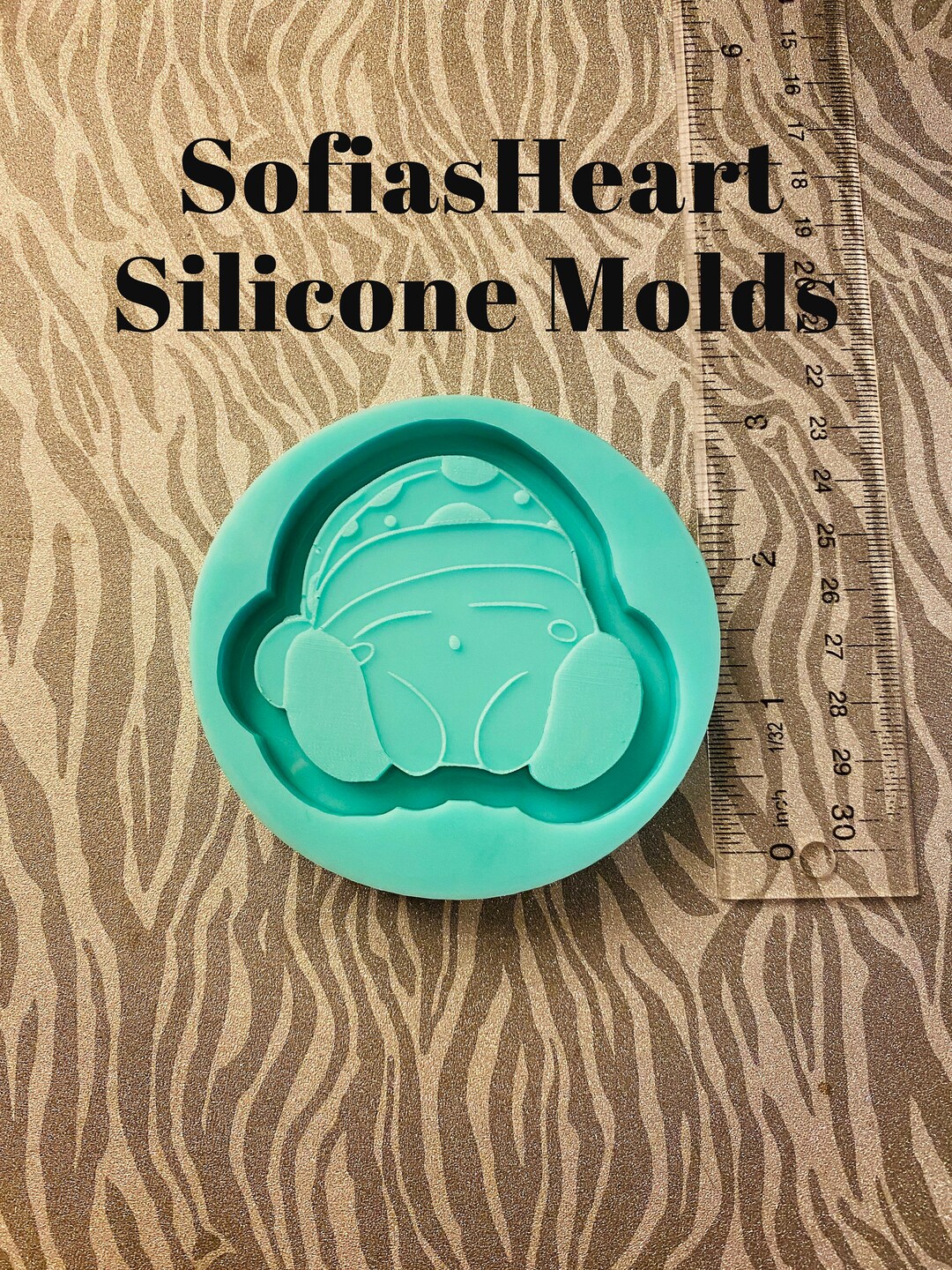 Sleepy Character Silicone Mold, Uv Resin Mold, Silicone Mold, Soap Mold ...