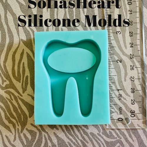 MOLAR TOOTH MOLD 6 Cavity Silicone Soap Mold Teeth Bath Bomb - Etsy