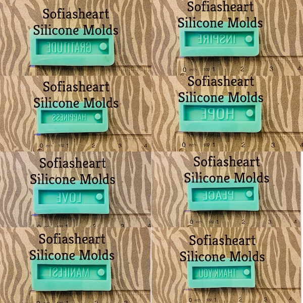 Words Silicone Mold - Etsy