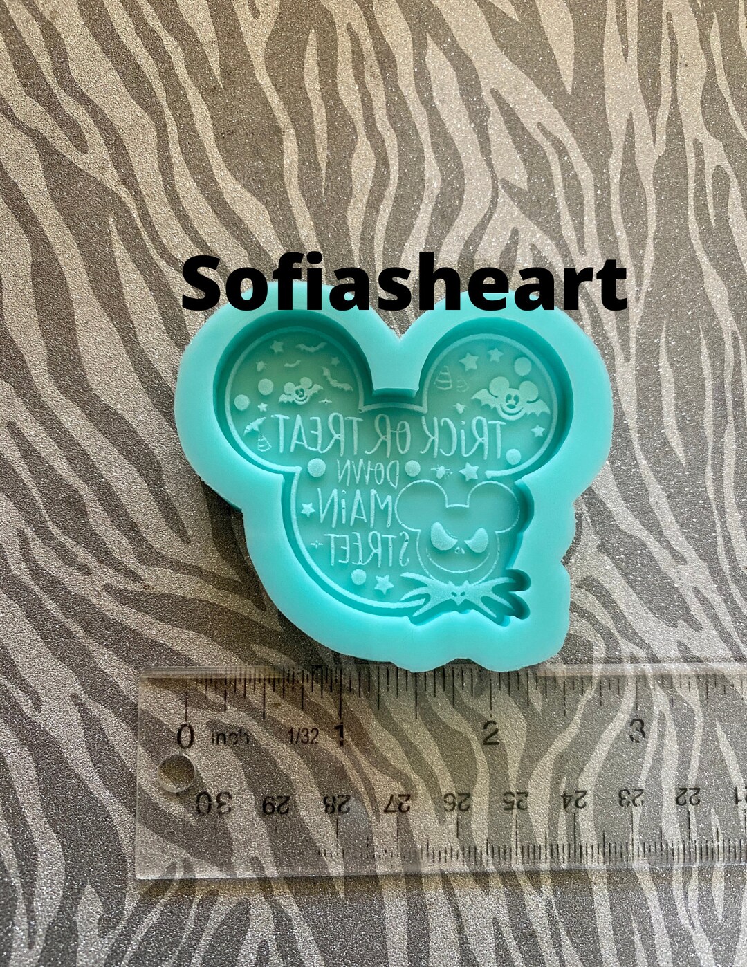 Mickey Villain Silicone Mold, Uv Resin Mold, Silicone Mold, Soap Mold ...