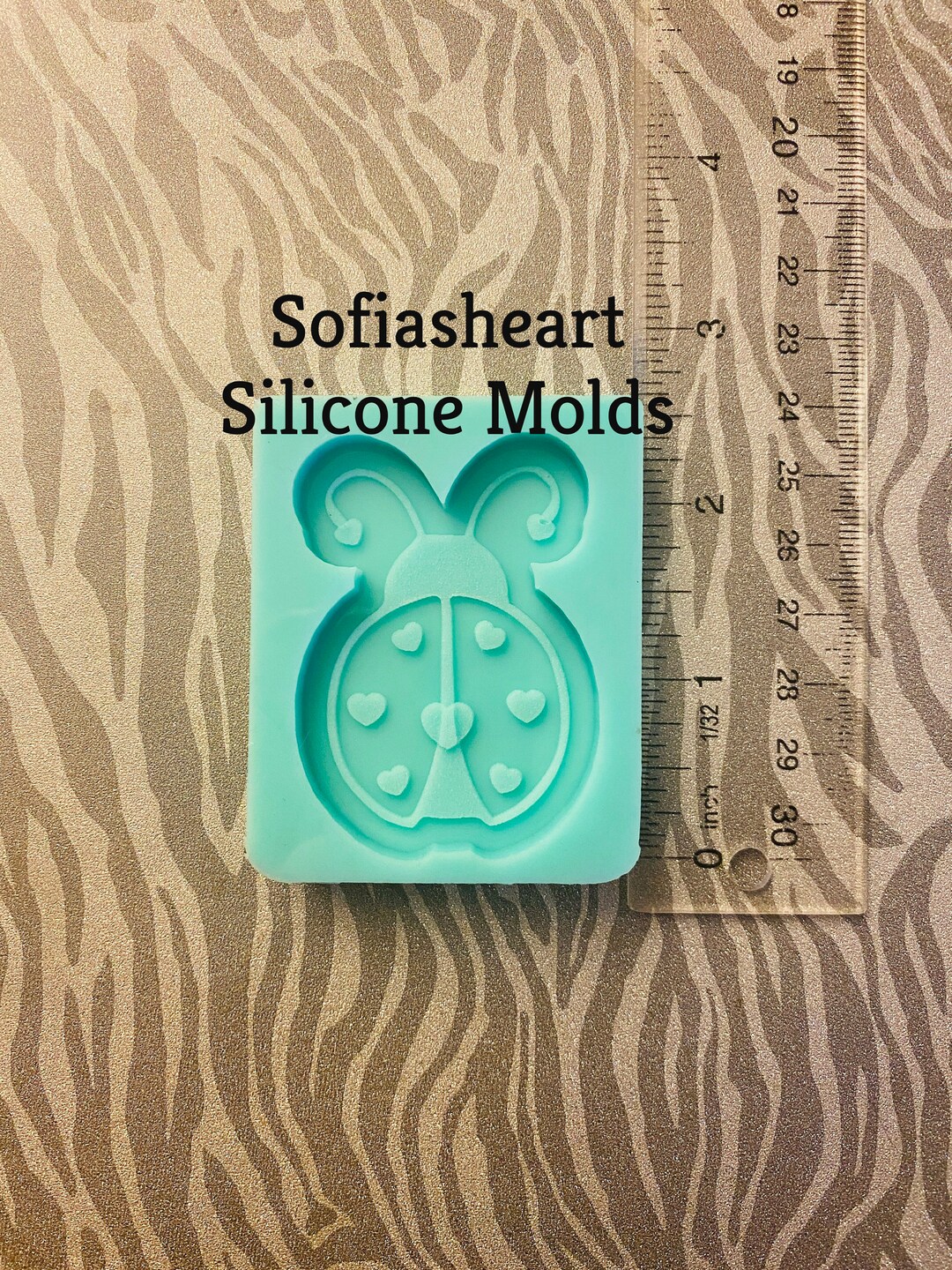 Lady Bug Silicone Mold, Animal Silicone Mold, Silicone Mold, Silicone ...