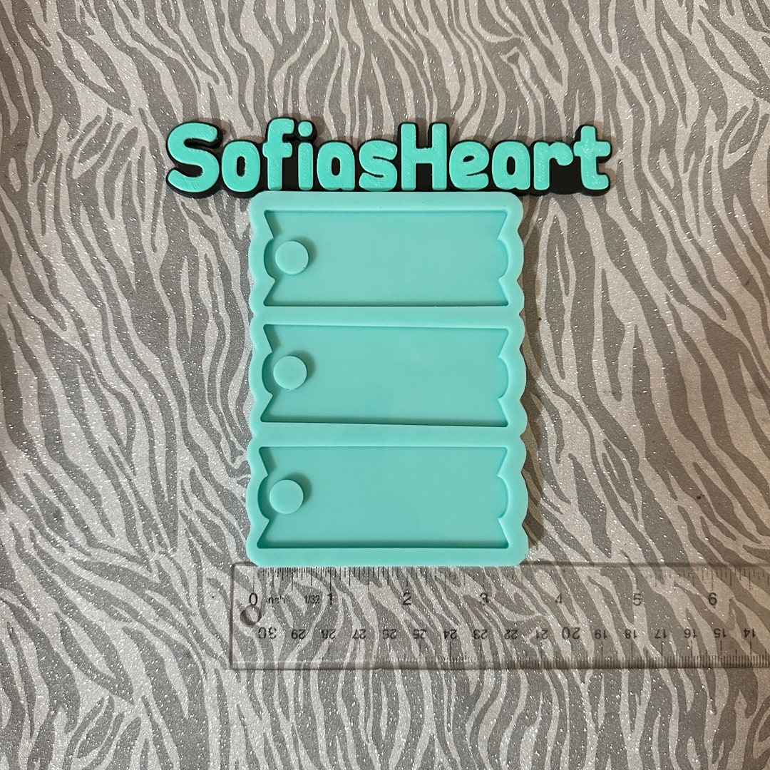 Stanley Topper Mold, Name Plate Tumbler Topper Silicone Mold, Tumbler ...