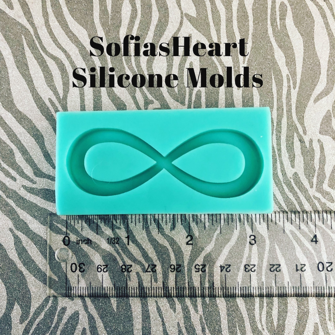 Infinity Symbol Silicone Mold, Uv Resin Mold, Silicone Mold, Soap Mold ...