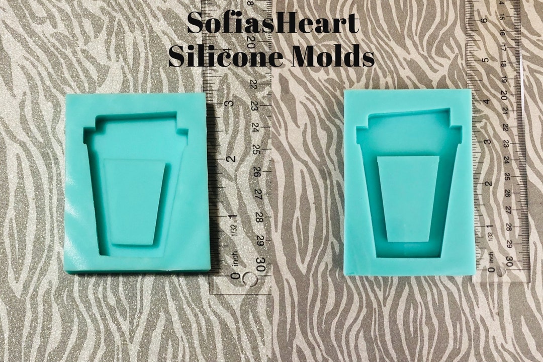 Coffee Cup Shaker Silicone Mold, Coffee Mold, Drink Mold, Shaker Mold ...