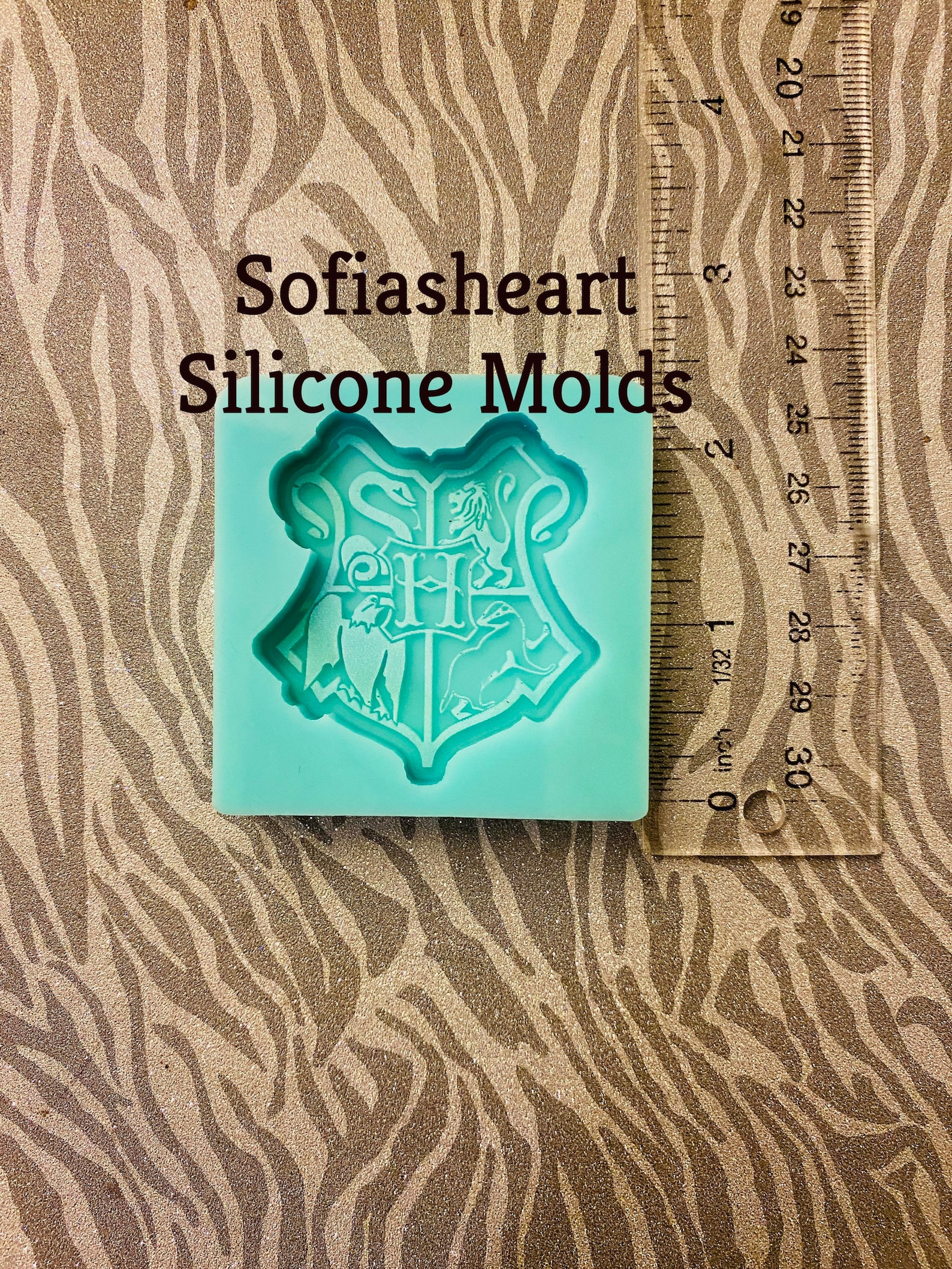 Wizard Crest Engraved Silicone Mold Silicone Mold Silicone - Etsy