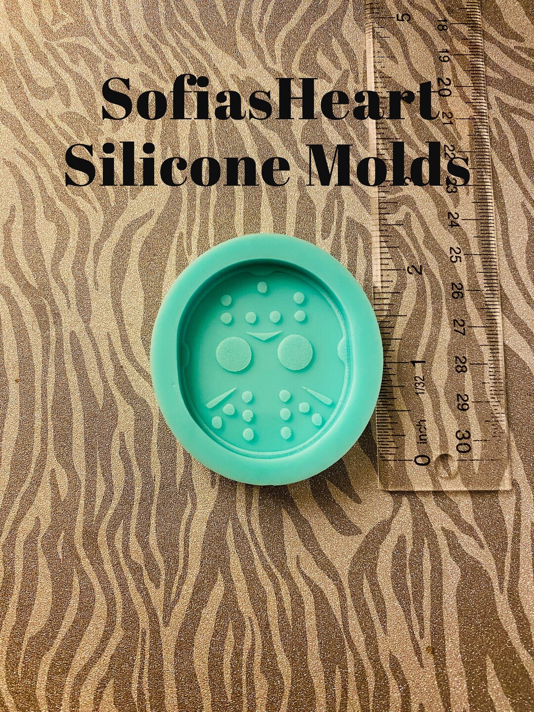Jason Silicone Mold, Scary Villain Mask Silicone Mold, Silicone Mold ...