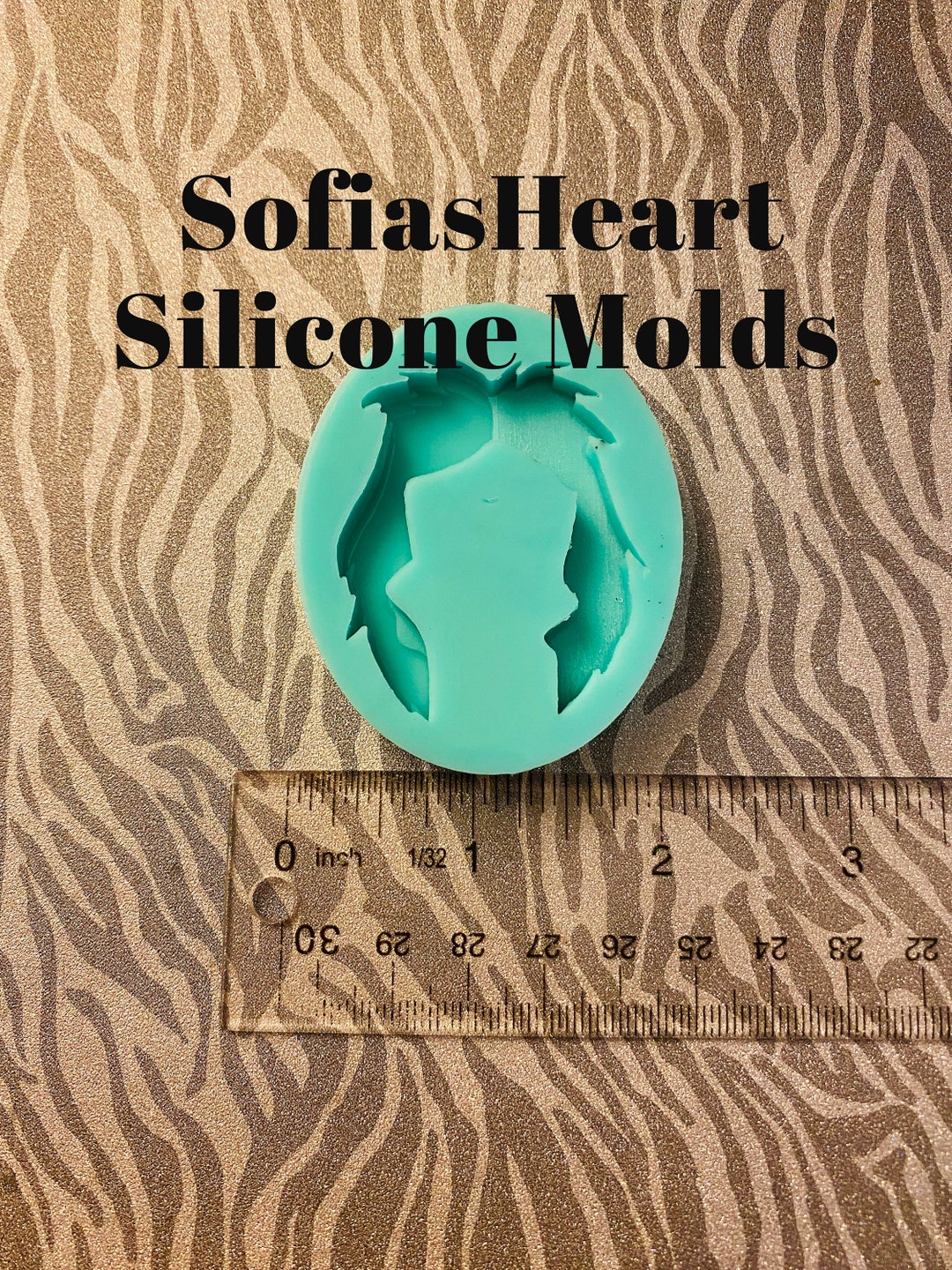 Evil Villain Hair Silicone Mold, Uv Resin Mold, Silicone Mold, Soap ...
