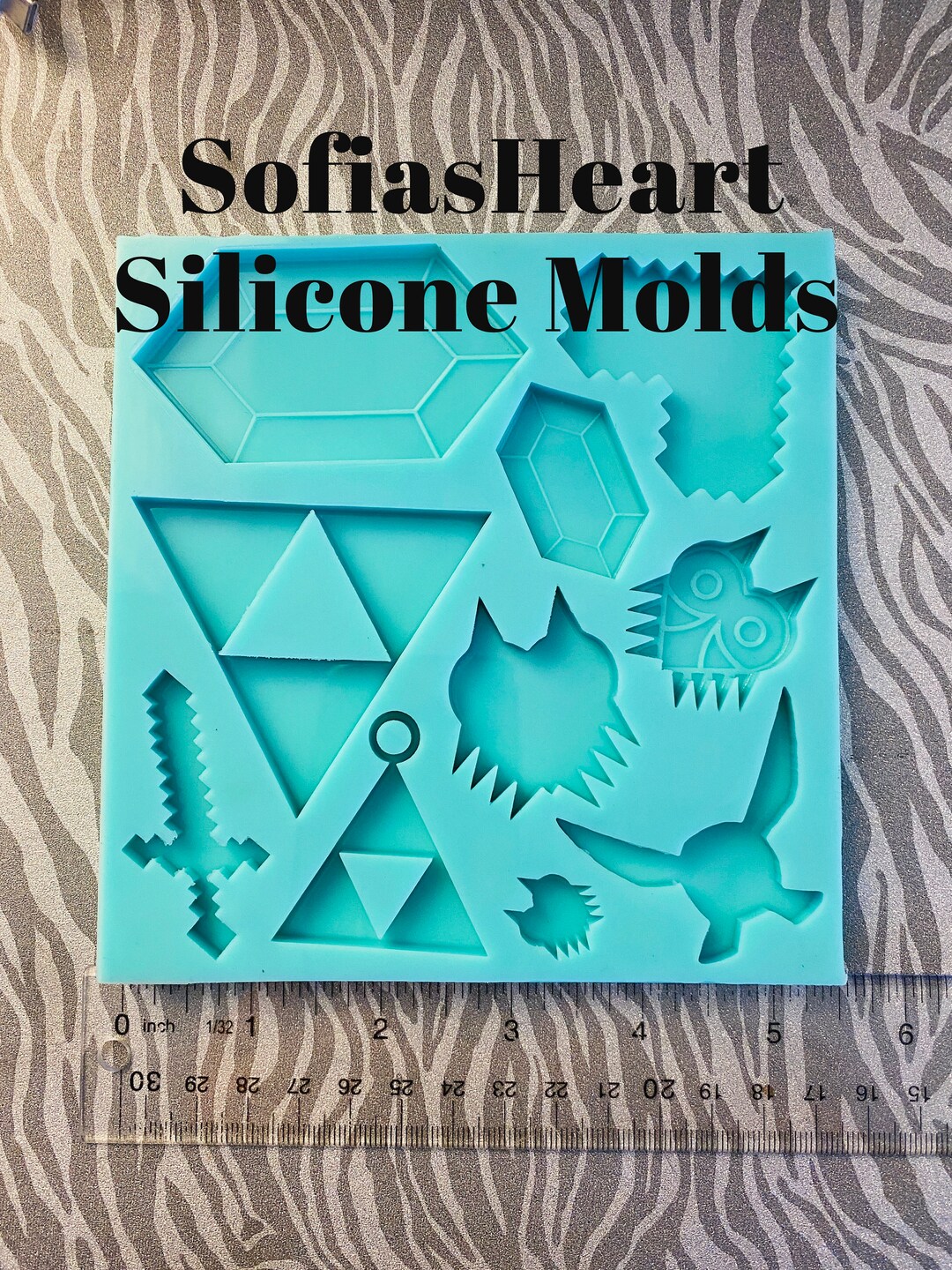 Gaming Silicone Mold, Video Game Mold, Silicone Mold for Resin ...