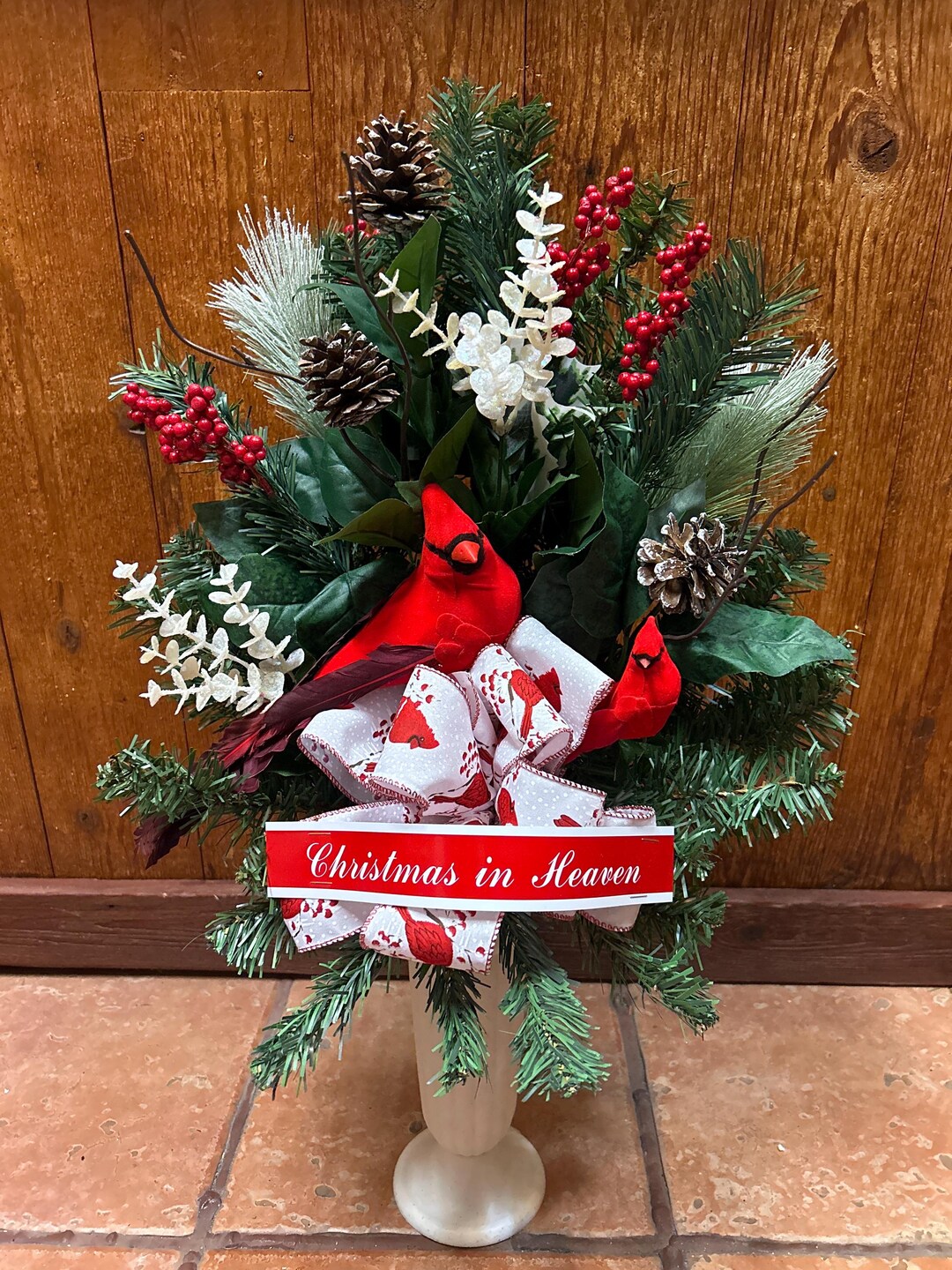 Cemetery Christmas Flowers - Winter Cemetery Flowers - Flowers for ...