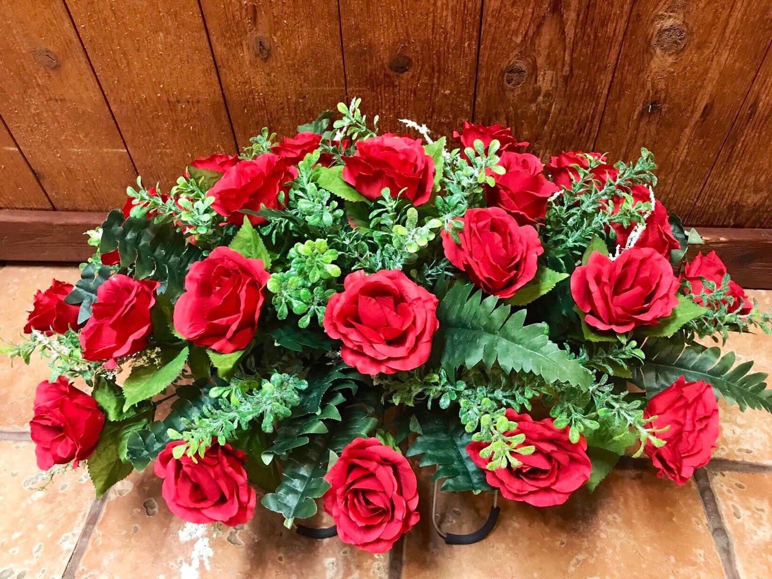 Cemetery Flowers Cemetary Flowers Flowers for Grave | Etsy