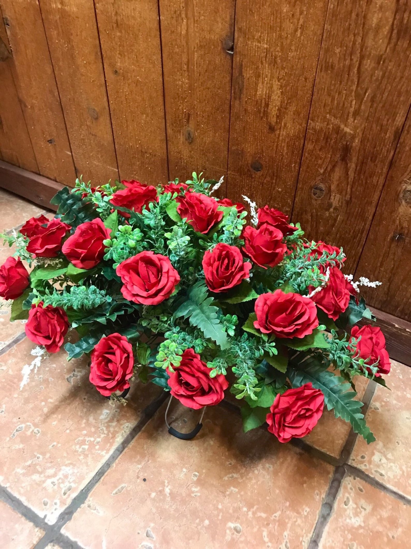 Cemetery Flowers Cemetary Flowers Flowers for Grave | Etsy