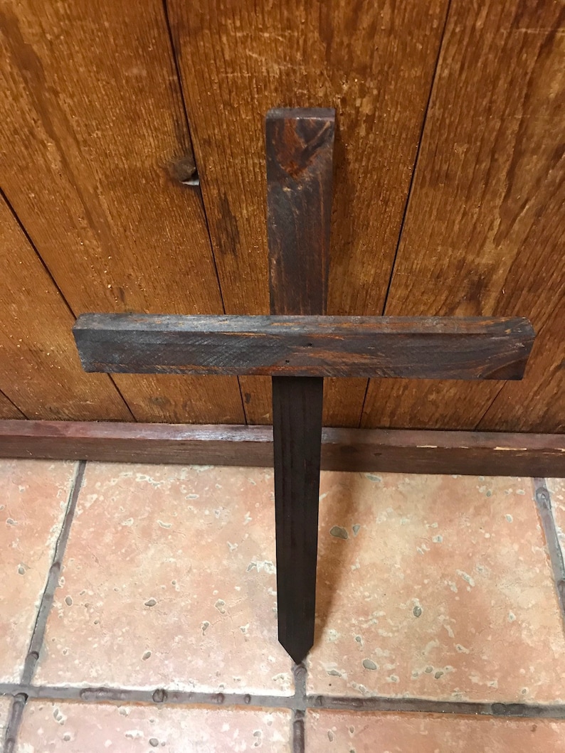 Cemetery Cross - Cemetary Cross - Flowers for Grave - Gravesite Decor ...