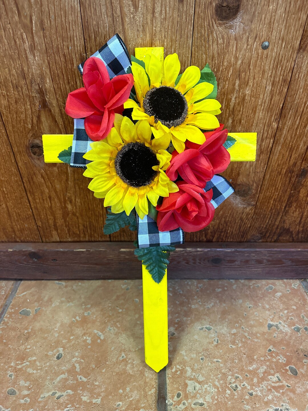 Cemetery Cross - Cemetery Flowers - Cemetary Flowers - Flowers for ...