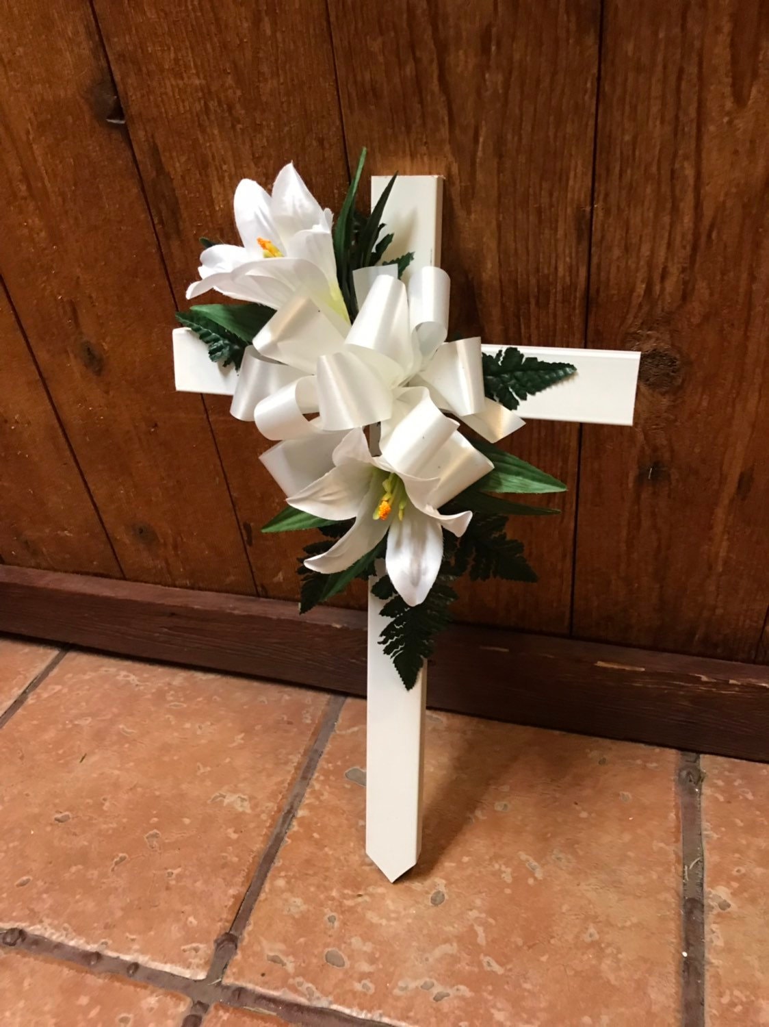 Cemetery Cross Cemetary Flowers Grave Decoration Easter - Etsy