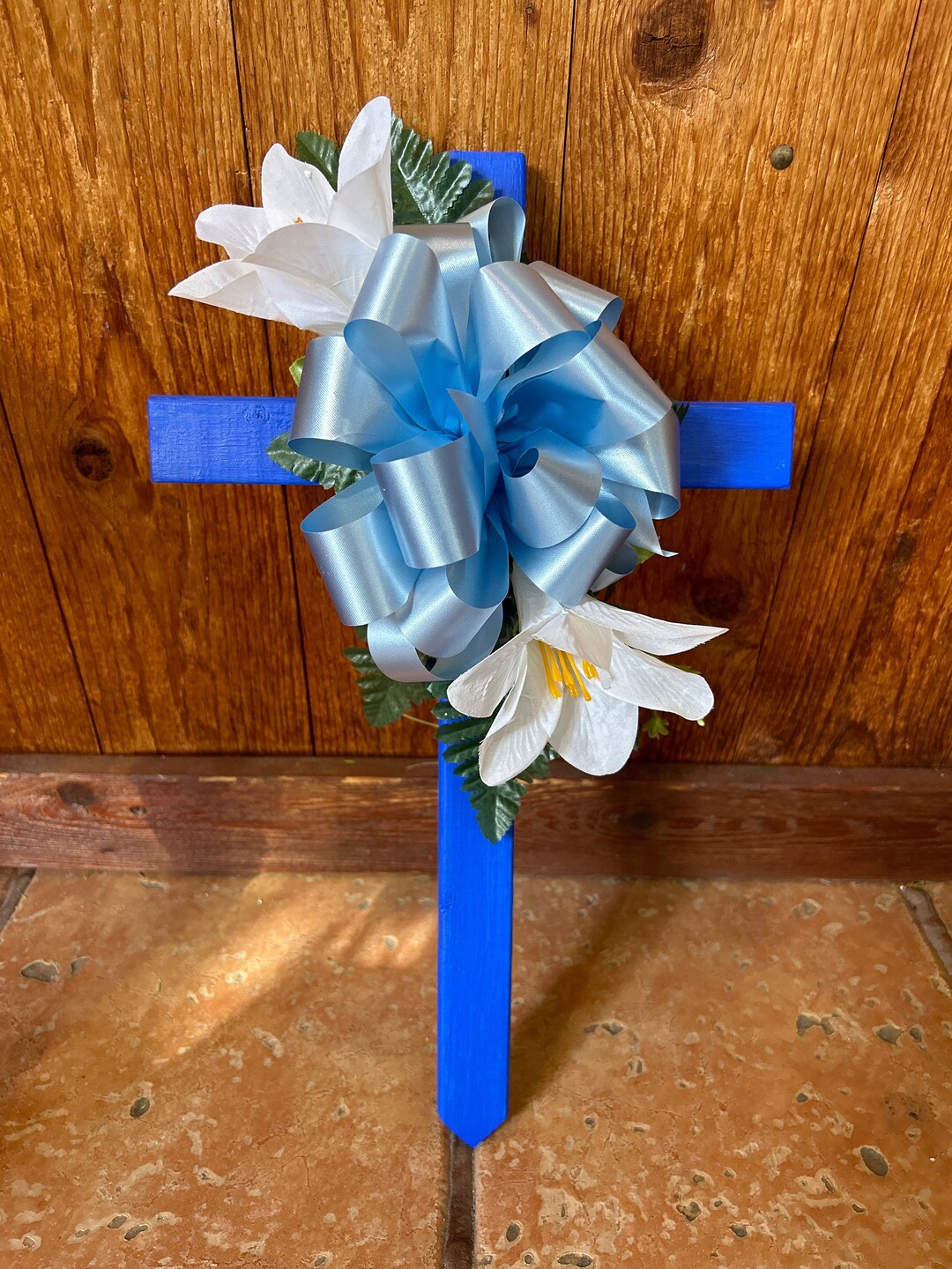 Cemetery Cross Cemetary Flowers Grave Decoration Easter Mothers Day ...