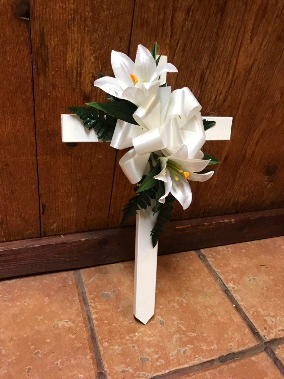 Cemetery Cross Cemetary Flowers Grave Decoration Easter - Etsy