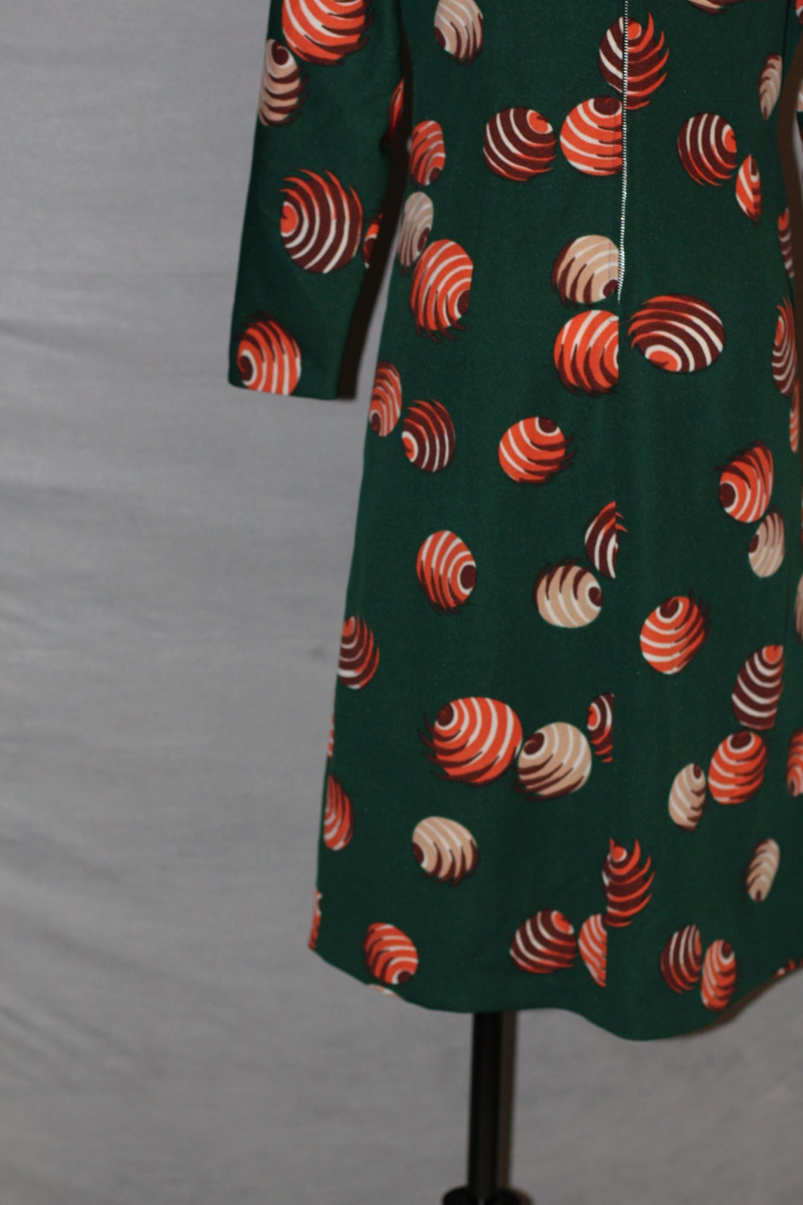 Vintage 60s Mod Micro Mini Dress With Geometric Space Circles | Etsy