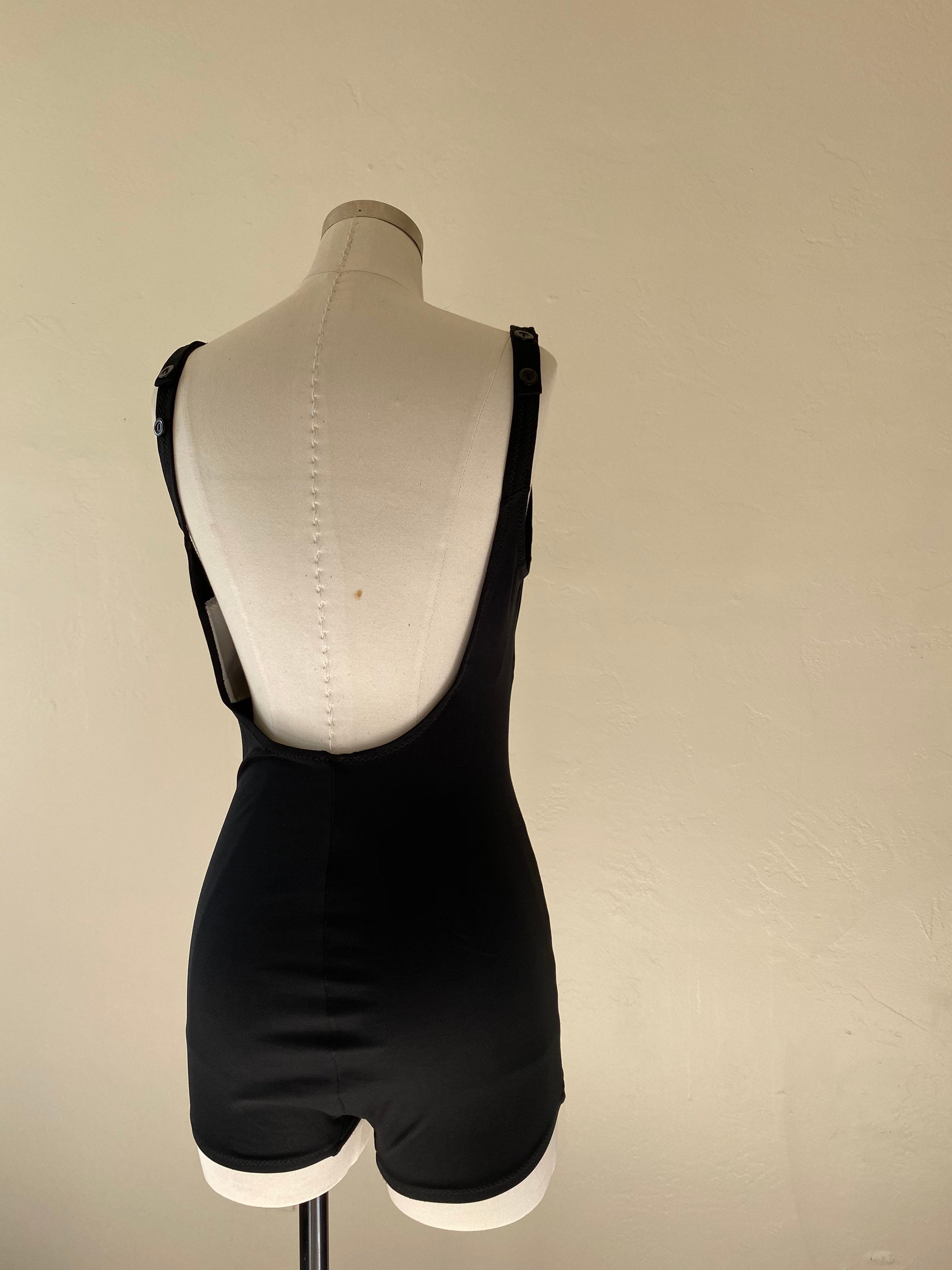 Vintage 50s 60s Deweese One Piece Bathing Suit With Adjustable Straps ...