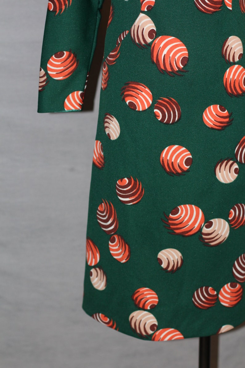 Vintage 60s Mod Micro Mini Dress With Geometric Space Circles - Etsy