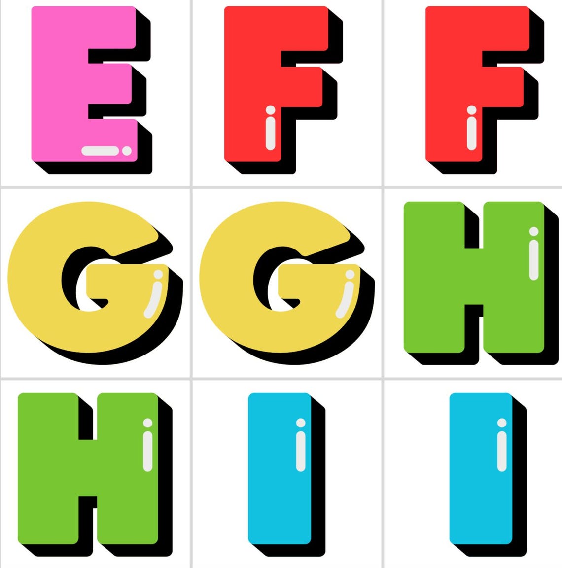PRINTABLE Alphabet Pexeso - Etsy