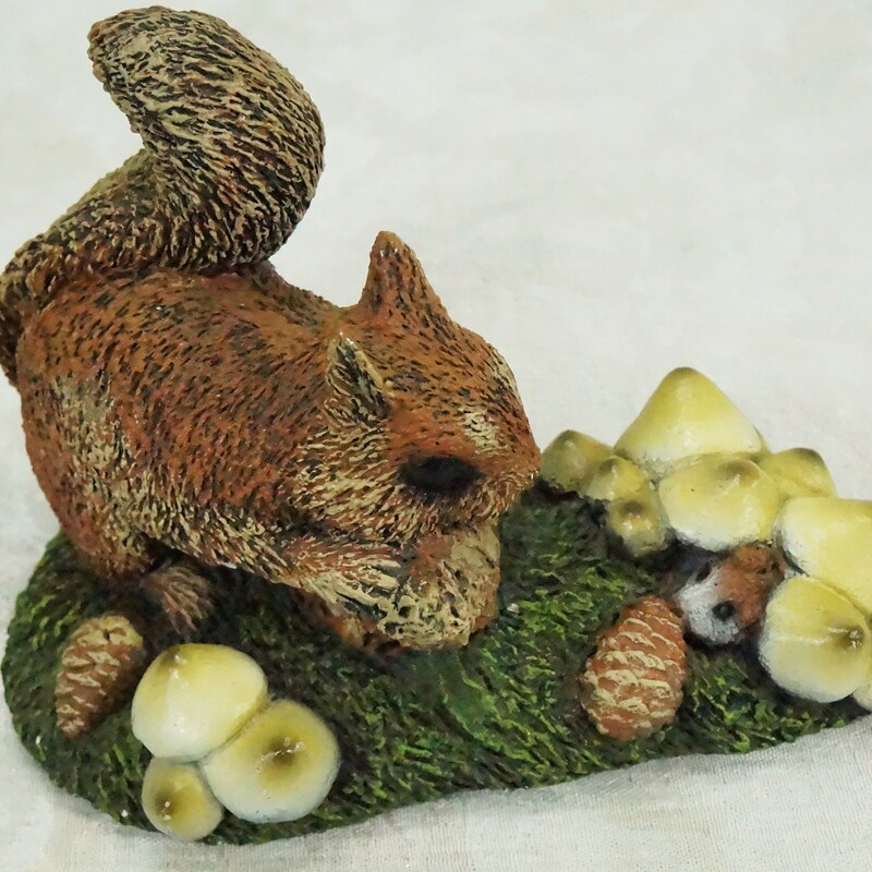 Squirrel Figurine - Etsy