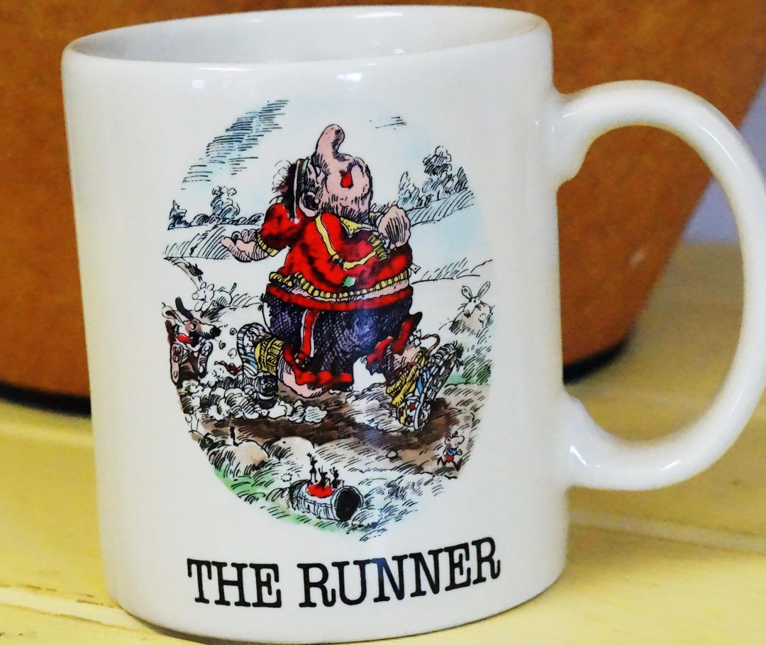 Gary Patterson/gary Patterson Coffee Mug/the Runner/collectible Gary ...