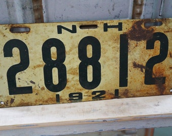 New England License Plate - Etsy