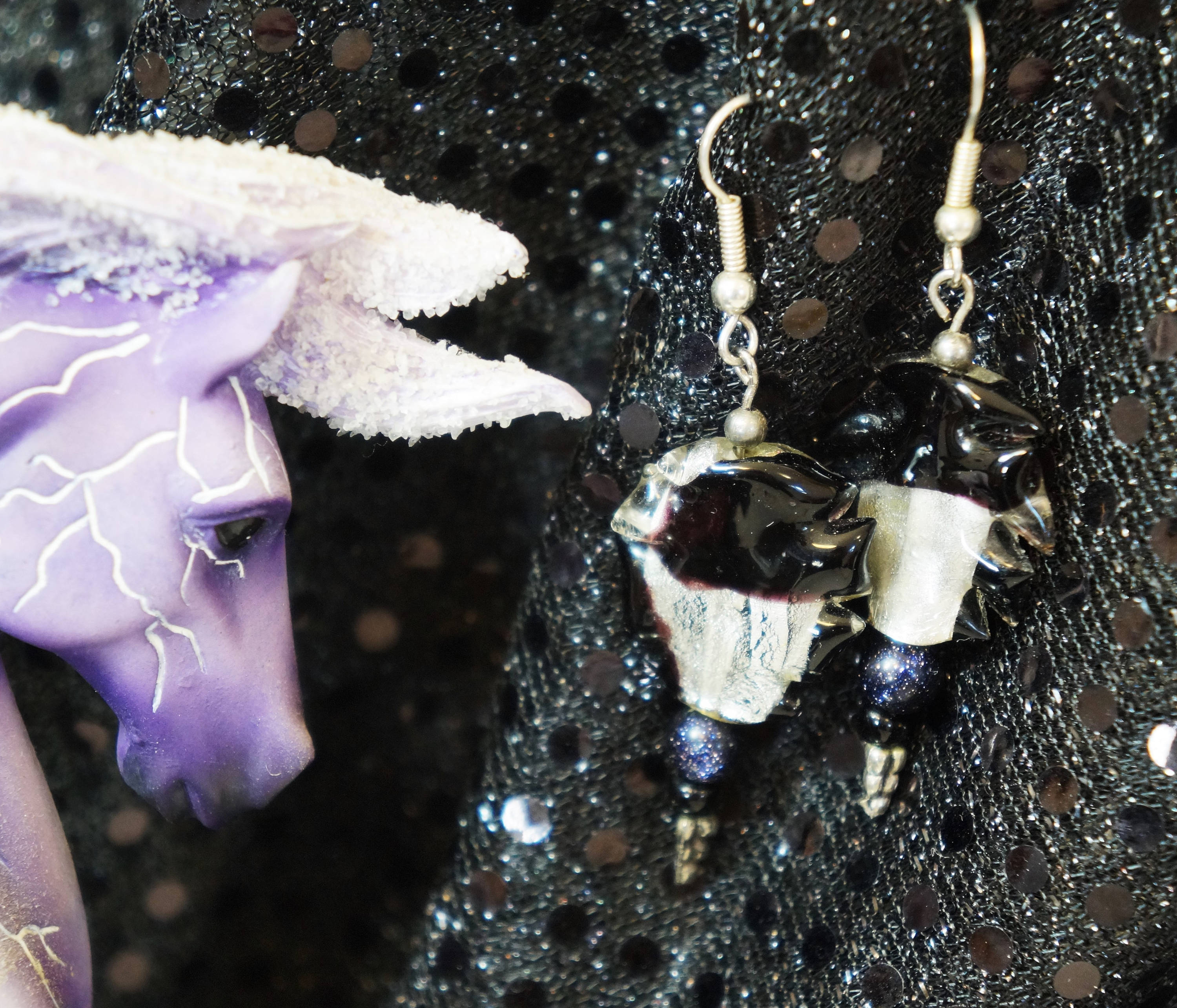 Mystical Earings/Fantasy Earrings/Unique Earrings/Futuristic | Etsy