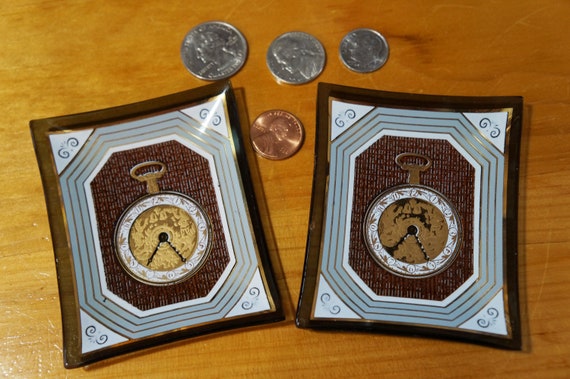 Men's Vanity Glass Trays/Pocket Watches/Small Glass C… - Gem