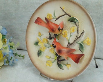 3d Cardinal Plate - Etsy