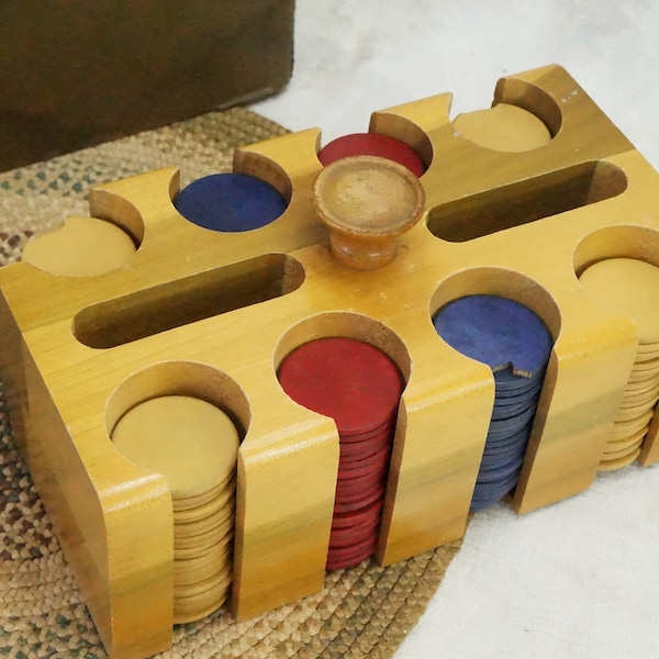 Wood Poker Chip - Etsy