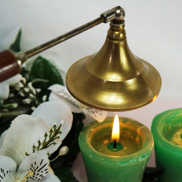 Wood Candle Snuffer - Etsy