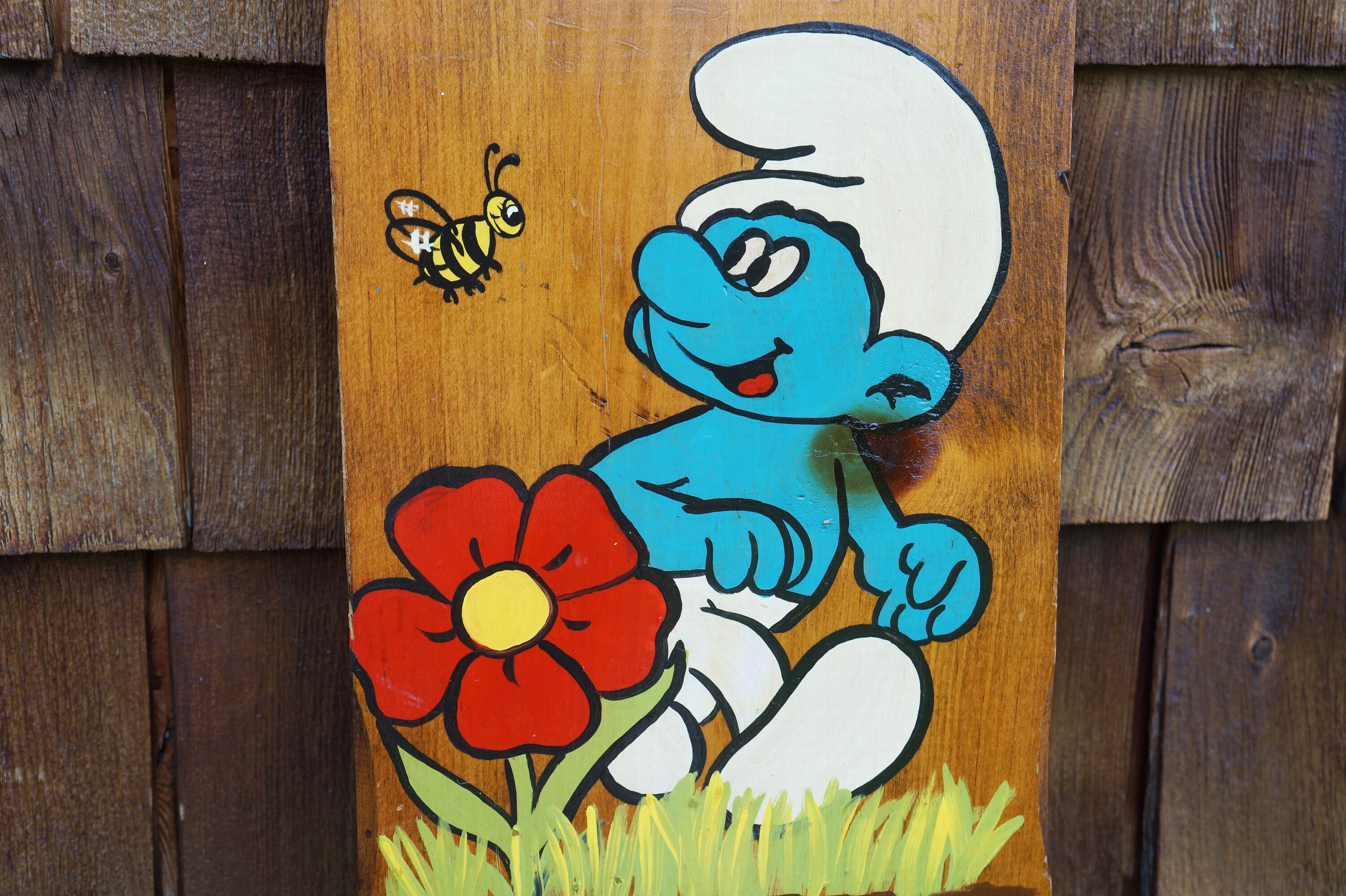 Cartoon Wall Decor/1980's Cartoon Characters/pegged Wall Hanger/little ...