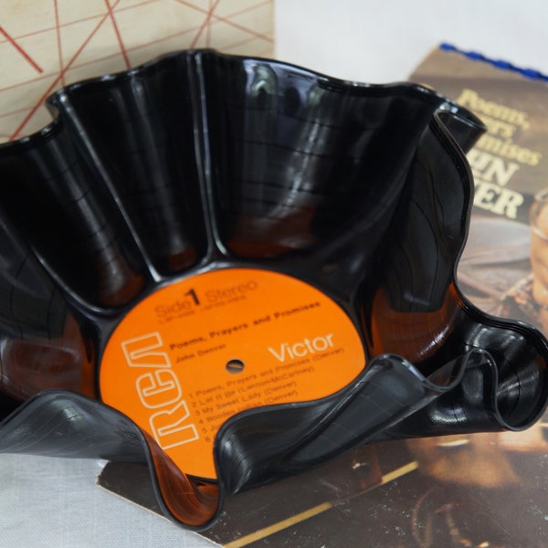 Repurposed Record - Etsy