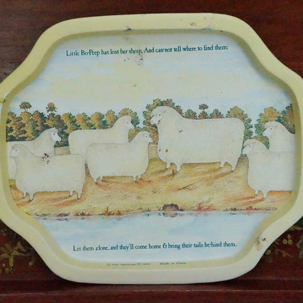 Folk Art Sheep - Etsy