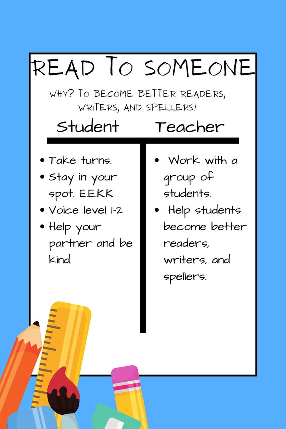 Read To Someone Daily 5