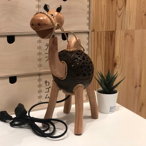 Camel Coconut Lamp Animal Lamp Coconut Shell Bedroom Lamp Table Floor ...