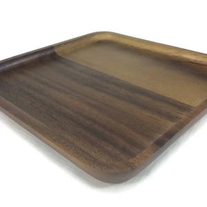 8 X 8 Inches Food Tray Wooden Utensil Raintree Wood Serving Tray ...